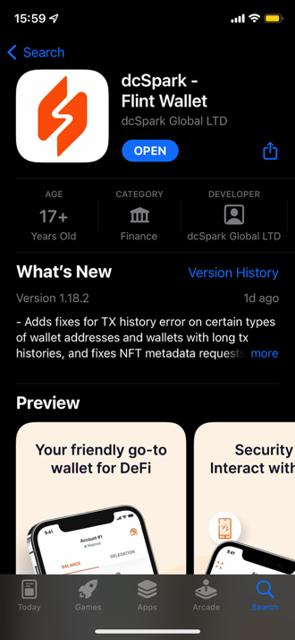 How to setup Flint Wallet