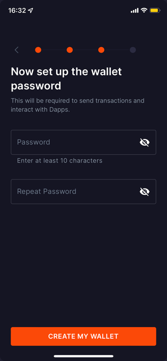 How to setup Flint Wallet